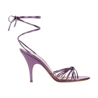 Gianvito Rossi Mal&eacute; Sandalen - - Shoes - Damen - Lila - 38 EU