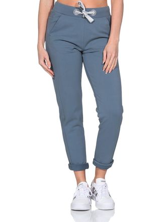 Elbsand Damen Jogginghose kn&ouml;chellange Sweathose ESBrinja 70115 00 Coast Blue (7950) XXL
