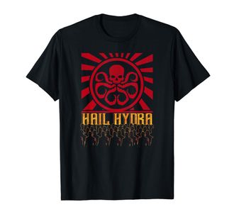 MARVEL Hail Hydra Army Propaganda Graphic T-Shirt
