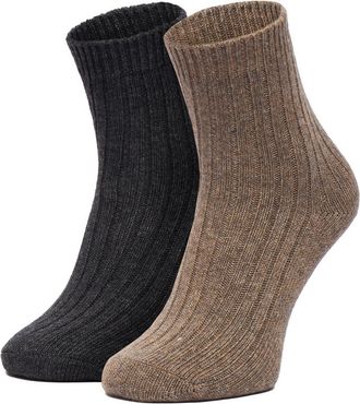 Nine West Lange Socken Nine West CEO_LA_NW_12744_Z_AW25 (2-PACK) Braun