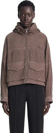 Loewe Jacket in Suede Goatskin