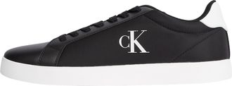 Calvin Klein Herren Cupsole Sneaker mit Logo, Schwarz (Ck Black/Bright White), 43