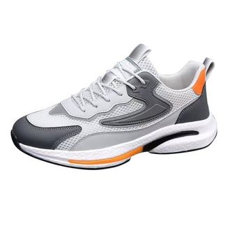 Generic Baskets Homme Chaussures de Course en Maille Tricot&eacute;e Respirantes Semelle Antid&eacute;rapante Chaussures de Sport Tendances Fitness Jogging Sneakers L&eacute;g&egrave;res