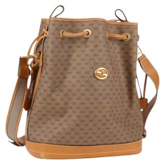 Gucci Sac Seau Vintage Pre-owned - Femme - Pre-owned - Beige - Taille: ONE Size