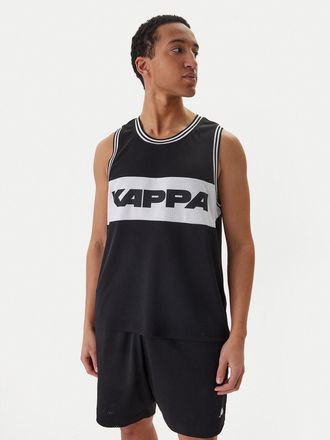 Kappa Tank-Top Authentic Sainos 382E2PW Schwarz Regular Fit