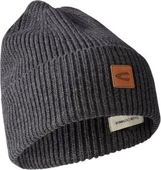 Camel Active 406500-4m50 Bonnet, Gris, Taille Unique Hommes
