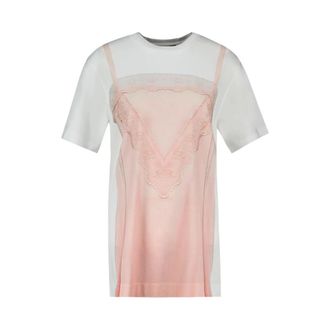 Simone Rocha Slip Dress Trompe Loeil T-Shirt - - Dresses - Damen - Mehrfarbig - XS