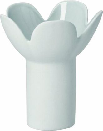 R&auml;der Vase Blumenform blau