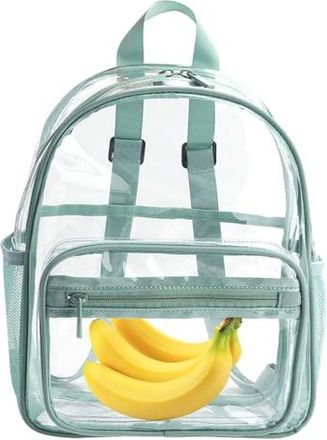 Generic Sac &agrave; dos transparent - Sac transparent de grande capacit&eacute; | Accessoire de transport transparent pour l&eacute;cole, les voyages, sac &agrave; dos multifonction ave