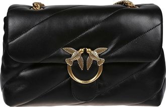 Pinko Pinko Crossbody Bags - Love Classic Puff Maxi Quilt Bag Black - Gr. unisize - in Schwarz - für Damen