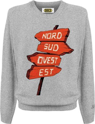 Saint Barth Heron - Homme - Pulls - Gris - Taille: M