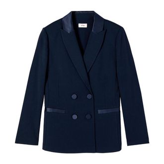 Oltre Damen, Jacken, Blau, 2XLGr&ouml;&szlig;e