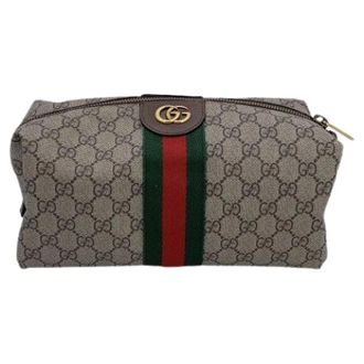 Gucci Pre-owned Cloth Clutch Bag Ophidia - - Pre-owned - Damen - Beige - ONE SIZE