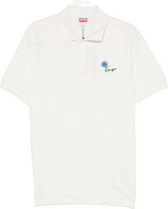 Kenzo Homme, Tops, Blanc, Taille: 2XL Kenzo T-shirts et Polos