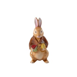 Villeroy & Boch Bunny Tales Porzellanfigur Opa Hans, Porzellan 14,5cm Mehrfarbig