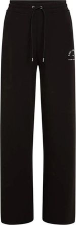 Karl Lagerfeld Femme, Pantalons, Noir, Taille: 42 FR Modern Pantalons de surv&ecirc;tement