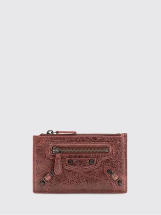 Balenciaga Le City Kartenetui aus Arena-Lammleder mit Nieten