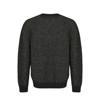 Loro Piana Mens Black Cashmere Sweatshirt Clothing