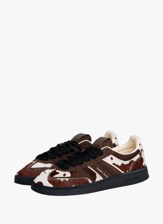 Tommy Hilfiger Baskets basses imprim&eacute; vache &agrave; lacet