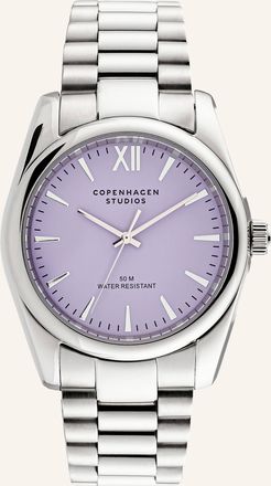 Copenhagen Copenhagen Studios Armbanduhr Aus Edelstahl silber