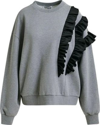 Essentiel Femme, Sweatshirts et sweats &agrave; capuche, Gris, Taille: 40 FR Iwave SweaT-shirt