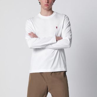 Ami White Ami De Coeur sweater