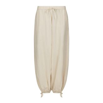 Neo Noir Wide Jeans - - Trousers - Damen - Beige - XS