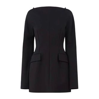 Sportmax Damen, Kleider, Schwarzk, SGr&ouml;&szlig;e