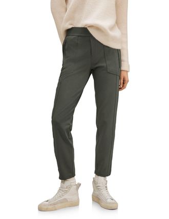 Street One Damen Joggpants greyish atlantic green 42