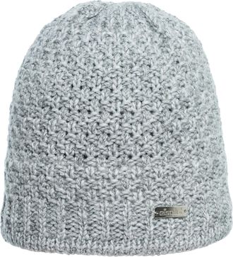 Eisglut Damen Mareikel Strickmütze, Silber Mel, M 57-58cm