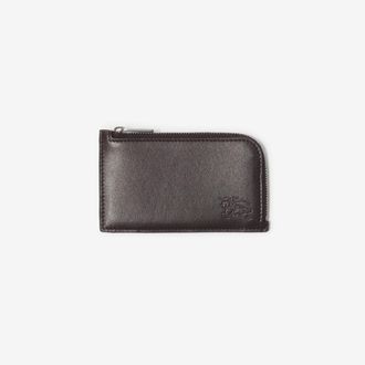 Burberry Porte-cartes zippé Pop Check
