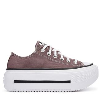 Converse Sneakers aus Stoff Converse Chuck Taylor All Star Lift Double Stack A20562C Braun