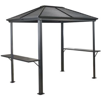 Sojag Sojag Aluminium Grill Pavillon Ventura 58 Gris basalte