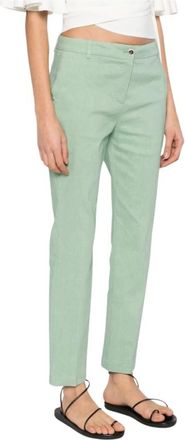 Pinko Pinko, Femme, Pantalons, Vert, Taille: 34 FR Pantalon Droit Bello