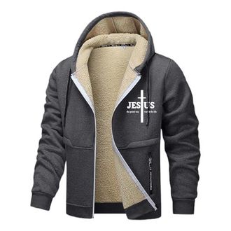 Generic Sweat a Capuche Homme Sweatshirt Hooded Veste Coupe-Vent &eacute;paisse pour Homme, Doublure en Polaire avec Sweats &agrave; Capuche Chaud Disponible en Plusieurs C