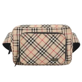 Burberry Pre-owned Canvas Fanny Pack - Femme - Pre-owned - Beige - Taille: ONE Size
