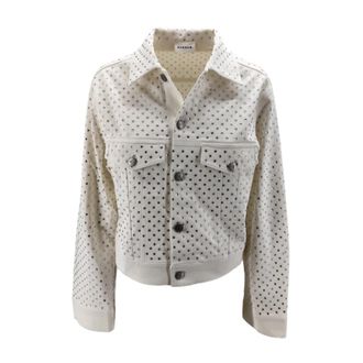P.A.R.O.S.H. Leichte Jacke - - Jackets - Damen - Wei&szlig; - S