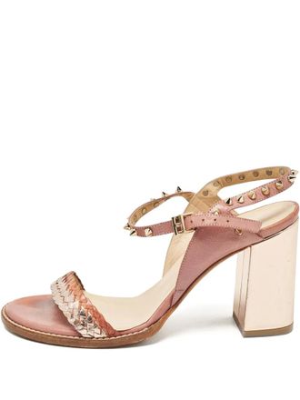 Zadig&Voltaire sandales &agrave; brides tress&eacute;es - Rose