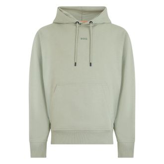 HUGO BOSS Baumwoll-Hoodie - - Sweatshirts & Hoodies - Herren - Gr&uuml;n - XL