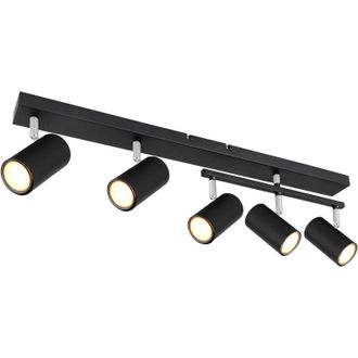 Globo Lighting Spot - Robby - noir - m&eacute;tal - spot en saillie - GU10 - - Globo