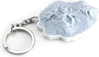 Generico Porte-cl&eacute;s topographique en 3d de l&icirc;le de loc&eacute;an indien afrique La R&eacute;union