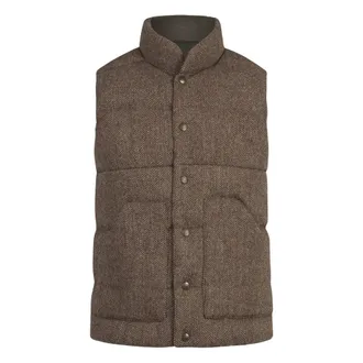 Sebago Gilet Webb &agrave; chevrons - Homme - Vestes - Brun - Taille: S