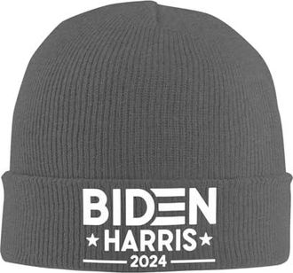 Generic Bonnet en Tricot Biden Harris 2024 Biden 2024 Kamala Harris Classique Bonnets Mode Bonnet Hiver pour Femme lescalade Sport