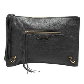 Balenciaga Pre-owned Vintage Clutch - - Pre-owned - Damen - Grau - ONE SIZE