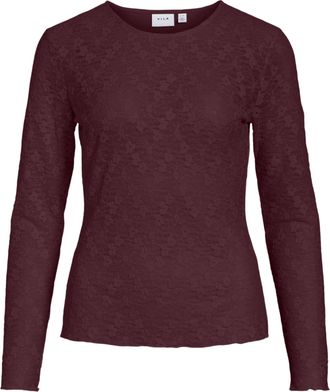 Vila Vifay O-Neck L/S Top - Noos