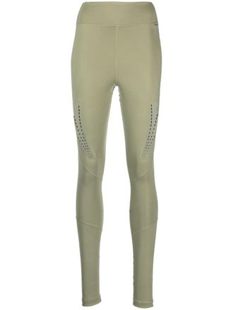 adidas by Stella McCartney Leggings aus recyceltem Polyester - Grün
