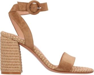 Gianvito Rossi Femme, Chaussures, Beige, Taille: 37 EU Marbella Sandales