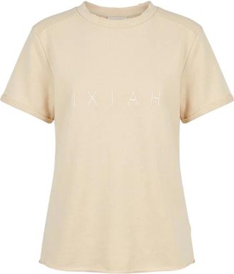 IXIAH Ixiah, Femme, Tops, Beige, Taille: 34 FR Signature 2021 T-Shirt