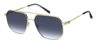 Tommy Hilfiger Brille TH 2191/S Gr&ouml;&szlig;e 60-16 mm Gold/Eye size: 60 - Bridge size: 16