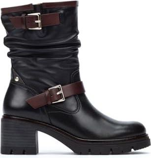 Pikolinos Bottes en Cuir Soria pour Femme Color Black